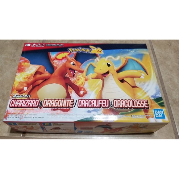 Pokemon | Toys | Bandai Pokemon Charizard Dragonite Model Kit | Poshmark